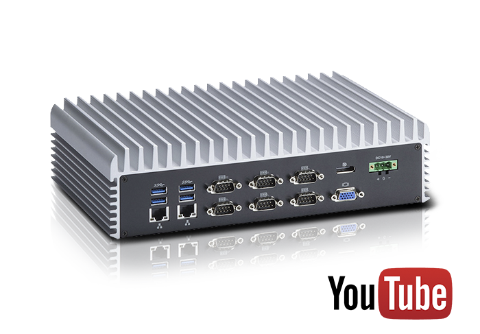 Видеообзор защищенного встраиваемого компьютера eBOX670-883-FL от Axiomtek
