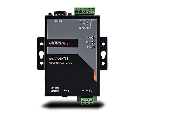 iROBONET: Настройка промышленного сервера последовательных интерфейсов iRN-S301