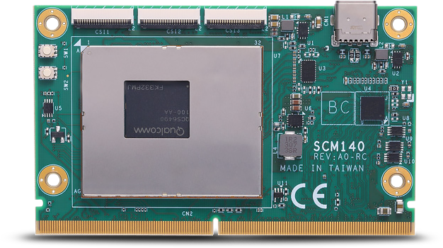 Новый SMARC SoM SCM140 модуль на базе процессора Qualcomm QCS6490 от ...