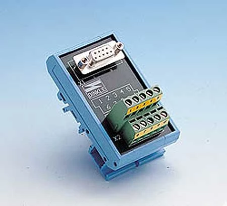 Advantech ADAM-3909-AE: Плата клеммников с 9-контактным разъемом, монтаж на DIN рейку