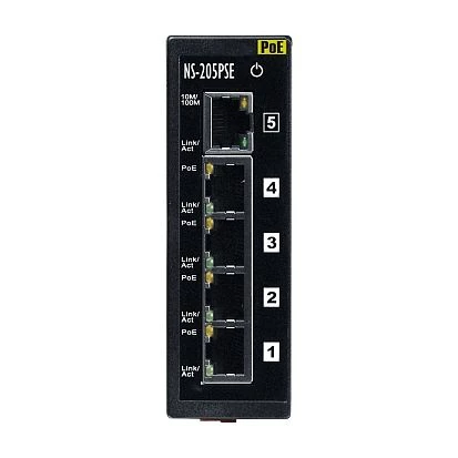 ICP DAS NS-205PSE - PoE коммутаторы | IPC2U