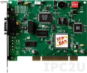 ICP DAS PISO-DNM100U-D: 1-портовый Universal PCI адаптер интерфейса DeviceNet, разъем 9-конт. D-sub