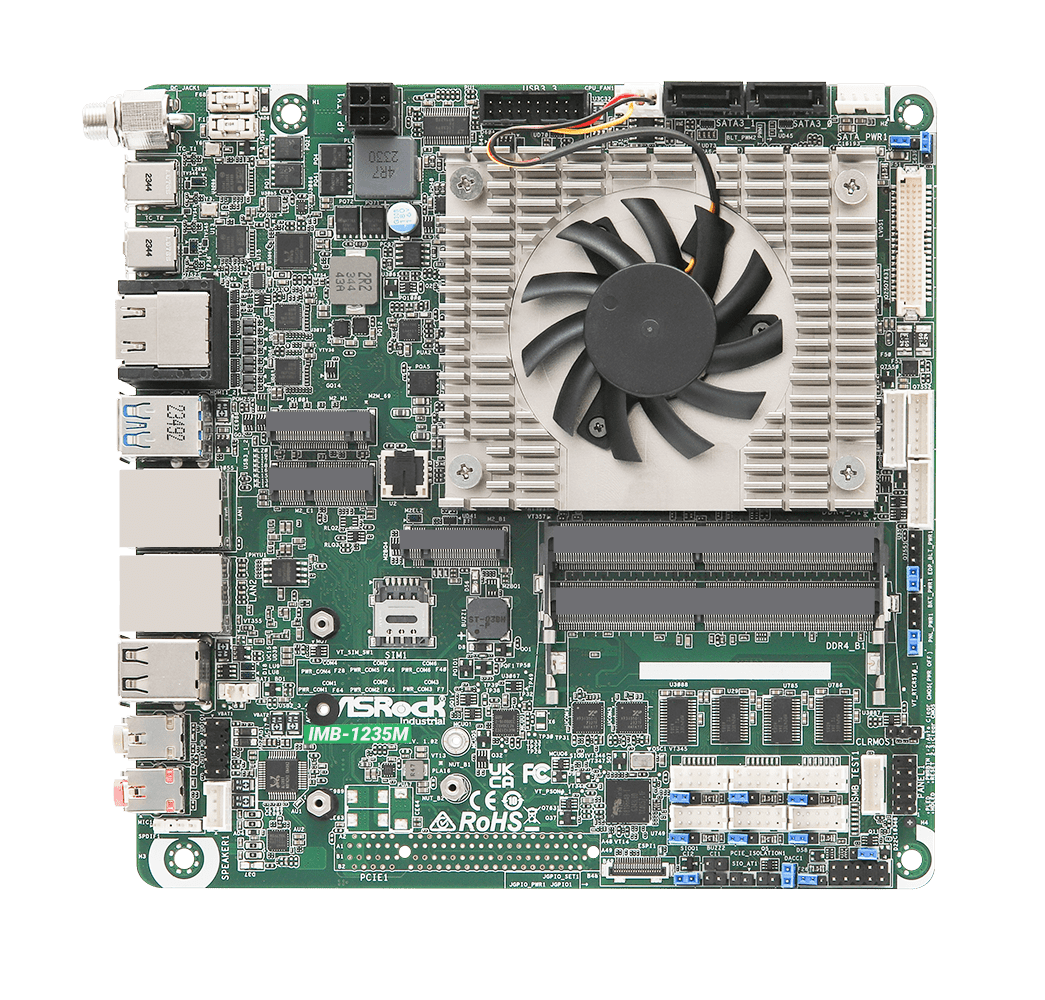 ASRock Industrial IMB-1235M - Mini-ITX | IPC2U